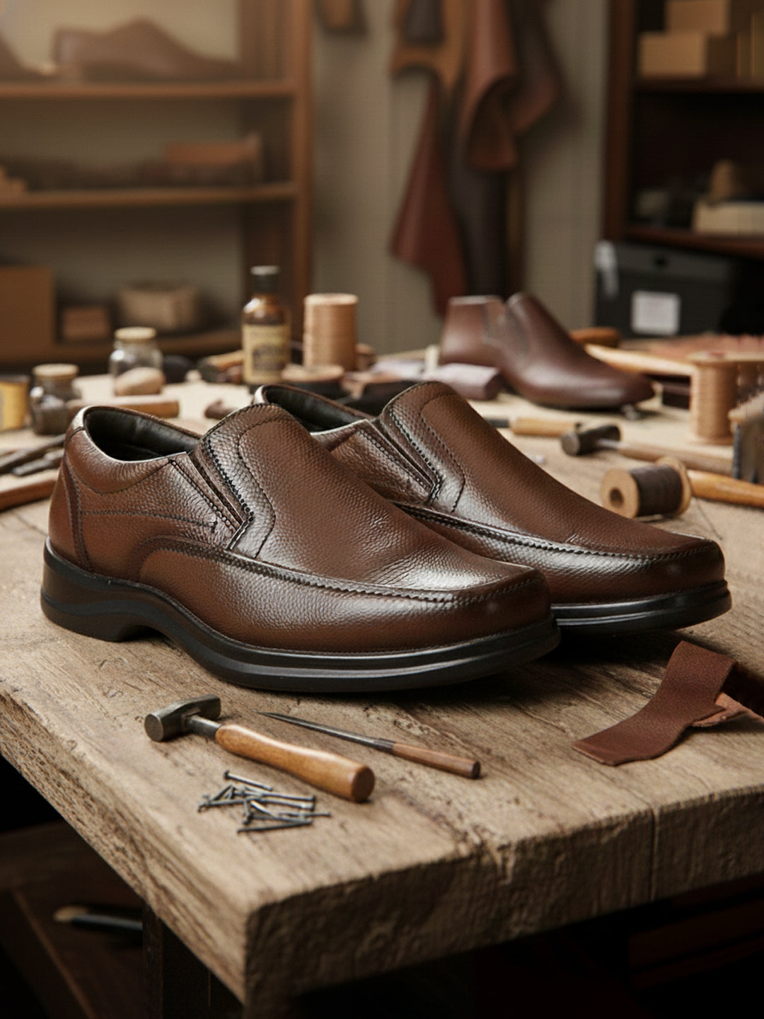 British Walkers Leather Slip On Formal Shoe for Men – Britishwalkers