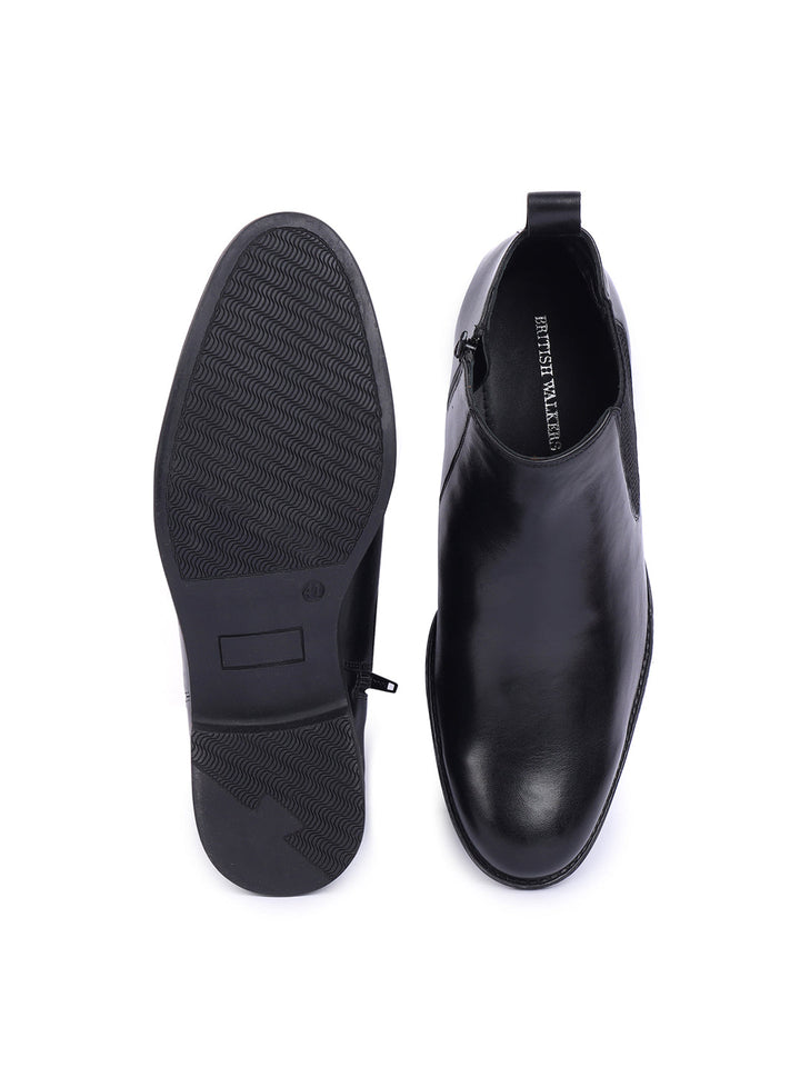 British Walkers Leather Zipper Boots for Men – Britishwalkers